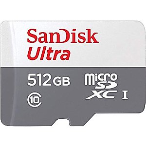 Made for Amazon SanDisk 512GB microSD Memory Card for Fire Tablets and Fire -TV