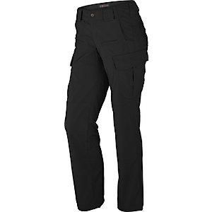 5.11 Tactical Women's Stryke Covert Cargo Pants, Stretchable, Gusseted Construction, Style 64386, Black, Size 2 Regular