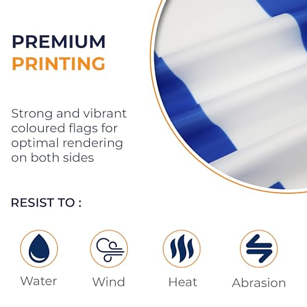 Greece Flag 3' x 5' - Greek flags 90 x 150 cm - Banner 3x5 ft High quality - AZ FLAG