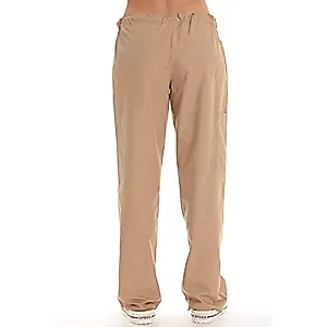 Just Love Cargo Solid Scrub Pants for Women 6826-KHA-XL Khaki