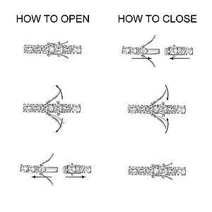 Graduated Cubic Zirconia Tennis Bracelet for Women Men 18K White Gold Plated Graduated CZ Bracelet Size 7.5 inches