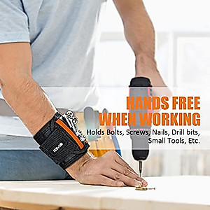 WEARXI Gifts for Men, Stocking Stuffers for Men Magnetic Wristband, Tool Gifts for Men Who Have Everything, 9 in 1 Multitool Pen Set Tech Gifts for Men,