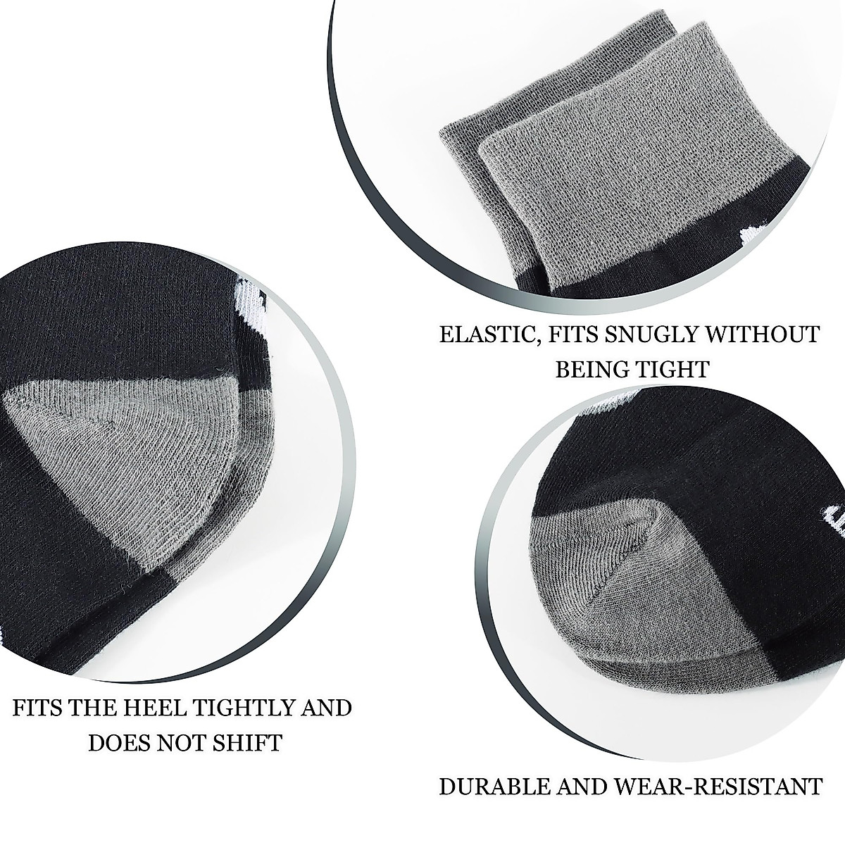 Jeasona 60th Birthday Gifts for Men Funny Fun Black Crew Cotton Socks