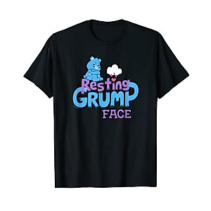 Care Bears Grumpy Bear Resting Grump Face Humor T-Shirt