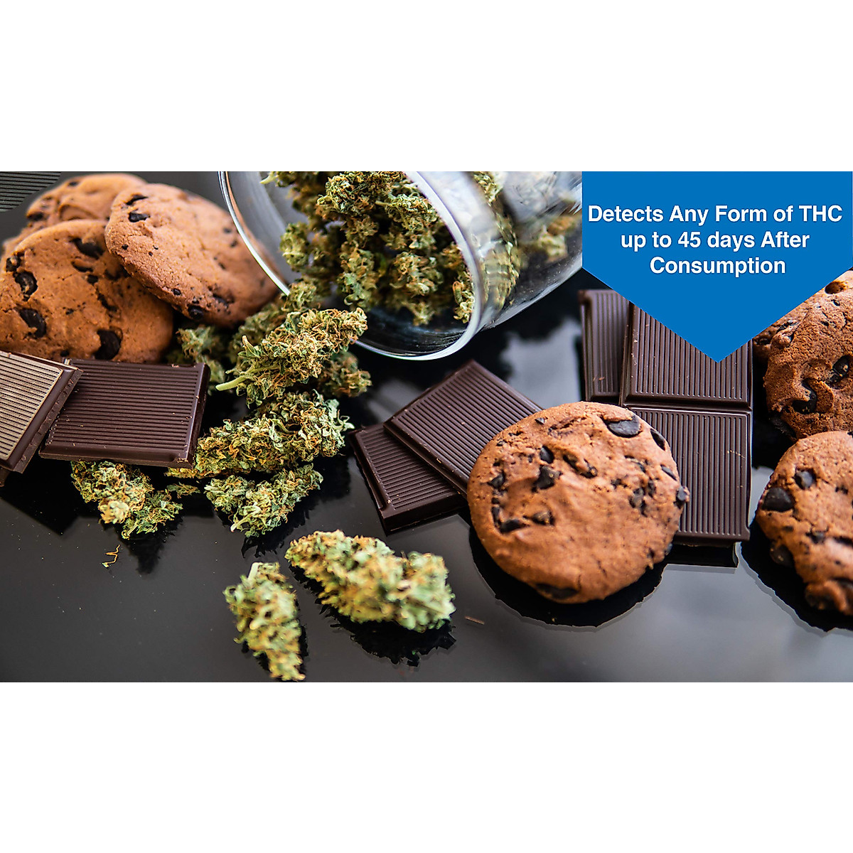 5 Pack - DrugExam THC Advantage Made in USA Multi Level Marijuana Urine Test Kit. Highly Sensitive THC 5 Level Test Kit. Detects at 15 ng/mL, 20 ng/mL, 50 ng/mL, 200 ng/mL and 300 ng/mL (5)