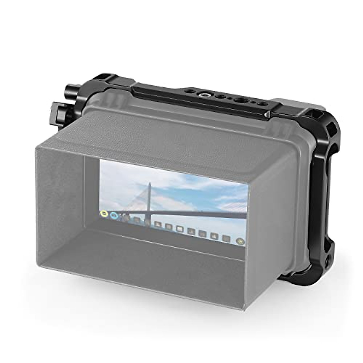 SmallRig Ninja V Cage/Ninja V+ Monitor Cage for Atomos Ninja V and Ninja V+,Built-in NATO Rail and HDMI Cable Clamp Monitor Cage CMA2209