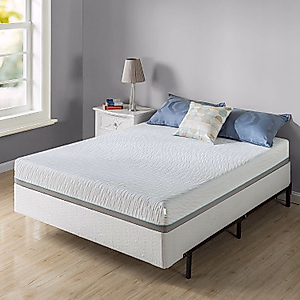 Zinus 8 Inch Green Tea Pressure Relief Memory Foam Mattress/Zoned Airflow Design/CertiPUR-US Certified/Bed-in-a-Box, Twin