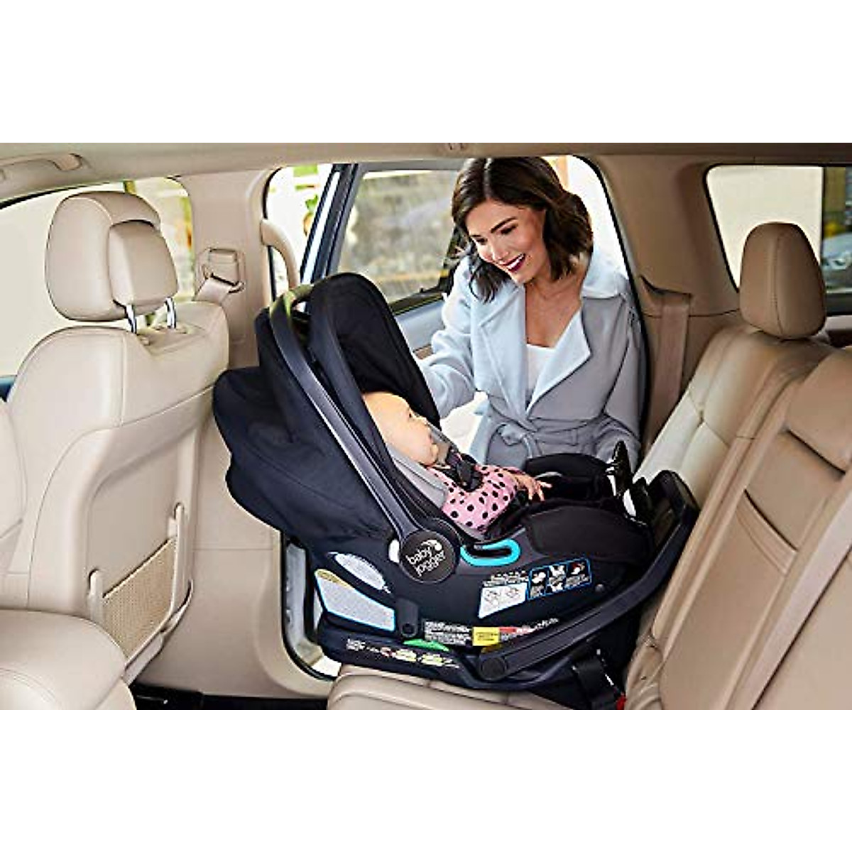 Baby Jogger City GO 2 Infant Car Seat, Slate, Gray