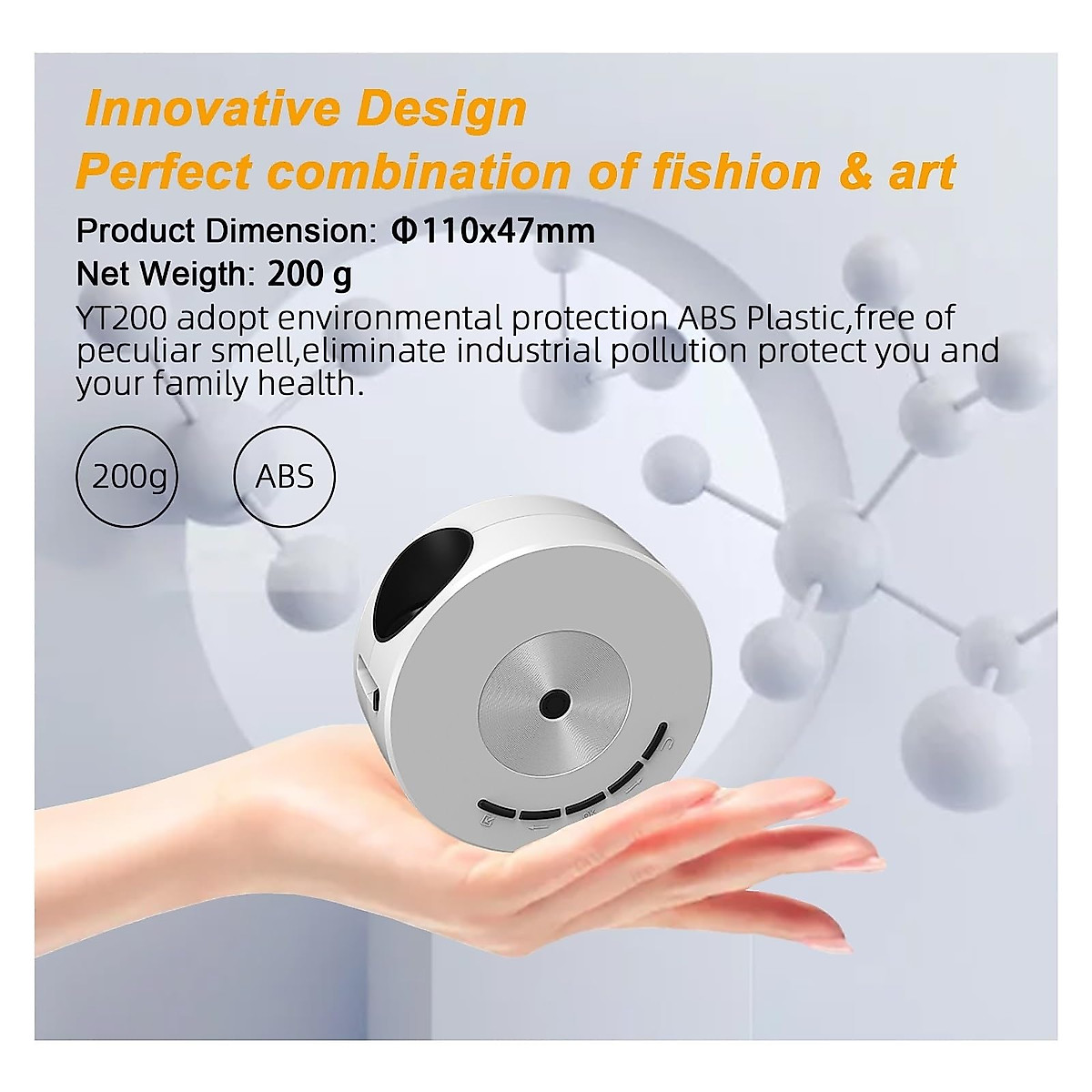 Mini Bluetooth Projector, Projector.YT200 LED Mobile Video Mini Projector Home Theater Media Player Kids Gift Cinema Wired Same Screen Projector For Iphone Android