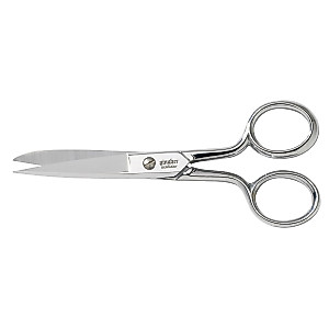 Gingher 220280-1001 Sewing Scissors, 5-Inch, Industrial Pack