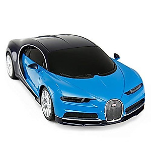 Bugatti Chiron Blue/Black Radio Remote Control Sport Racing Car RC 1/24 Scale
