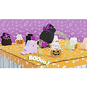 BOOoop by Smirk & Dagger: Adorable 2 Player Strategy Board Game, with 34 Cat and Kitten Pieces, Halloween Edition with New Ghost Cats, A Great Gift for Couples, Family, Adults and Kids Ages 10 and Up