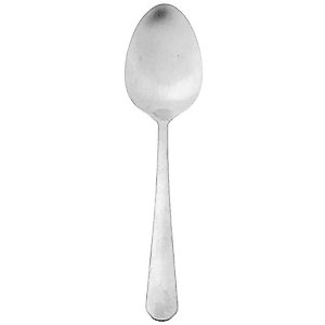 Winco 18/0 Stainless Steel Dinner Spoons, Set of 12, Windsor pattern,Silver