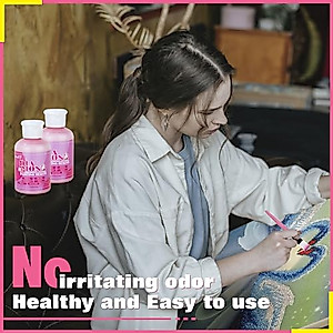 unuaST Diamond Painting Sealer Kits 120ML, Diamond Painting Glue for Diamond Painting Sets, Diamond Art Glue is Used to Protect Diamond Paintings, Permanent Sparkle Diamond Art Sealer kit (4OZ)