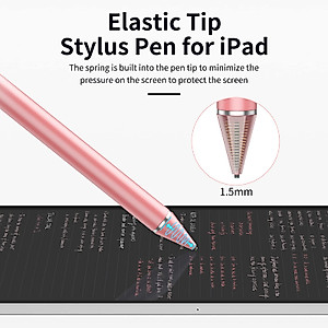 Active Stylus Pens for Touch Screens, Digital Stylish Pen Pencil Rechargeable Compatible with Most Capacitive Touch Screens