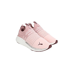 Puma Unisex-Adult Softride Pro Echo Slip-on Running Shoe, Frosty Pink-Future Pink, 6 UK