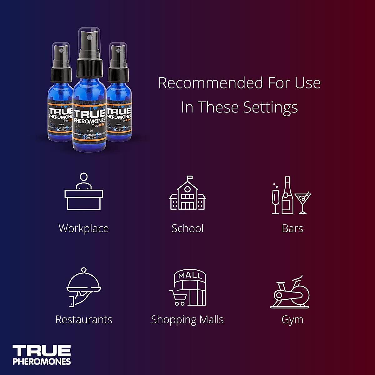 TRUE Jerk Mens Pheromone Formula (Caution: Contains Copulins)