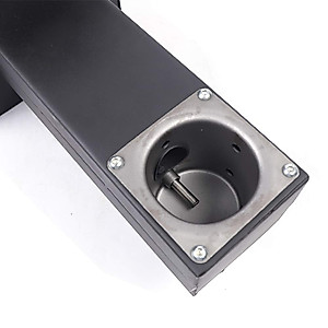 Pellet Smoker Hopper Assembly Kit, Electric Wood Pellet Smoker Grill Part with Digital Temperature Controller for Grill, Smoke, Bake, Roast, Braise, BBQ (Knob type)