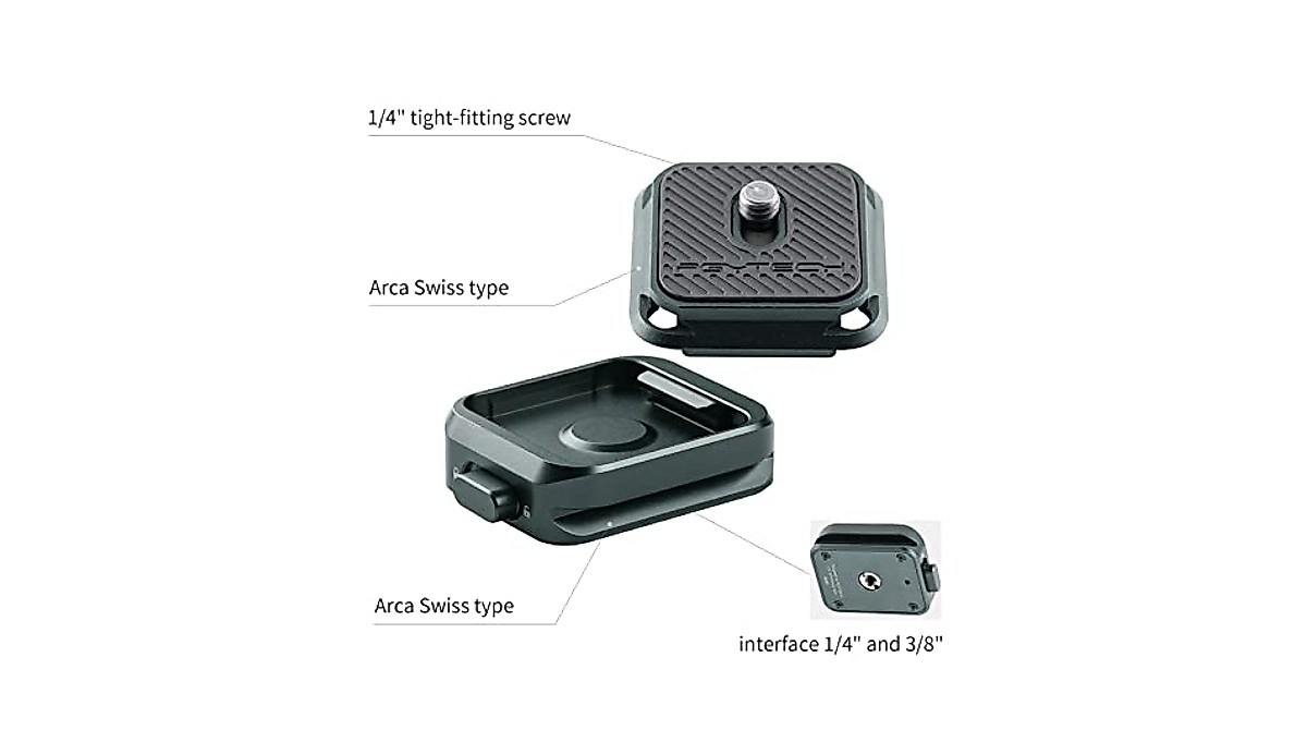 PGYTECH Quick Release Plate for Sony & Nikon Cameras