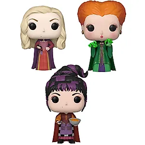 Funko Pop! Hocus Pocus Sanderson Sisters Set - Sarah, Winifred & Mary Collectible Figures - Vinyl