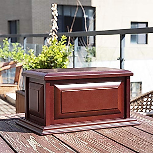 Wood Urn, Professional Wooden Urns for Human Ashes Adult,Burial-Cremation Urns (MDF)