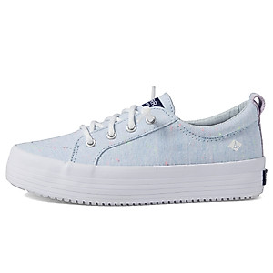 Sperry Crest Vibe Platform Sneaker, Blue, 13 US Unisex Big Kid