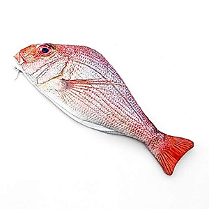 Creative Pencil Case Fish Shaped Pen Bag Durable Compact Zipper Pouch Student Stationery TPPY88654