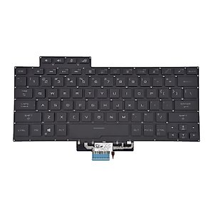 Replacement Keyboard for ASUS ROG Zephyrus G14 GA401 GA401I GA401IV GA401Q GA401QM GA401U Series Laptop, Zephyrus G14 Replacement Keyboad wih Backlit US Layout 8037B0169701
