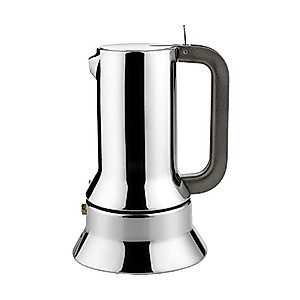Alessi 9090/6 Stovetop Espresso Coffee Maker 6 Cup