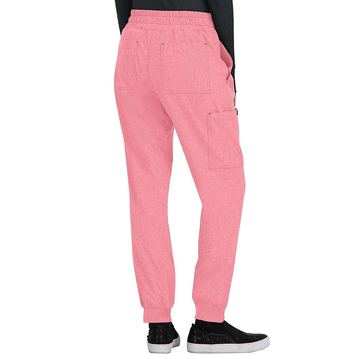 KOI Basics 741 Gemma Jogger Pant Heather Soft Pink S