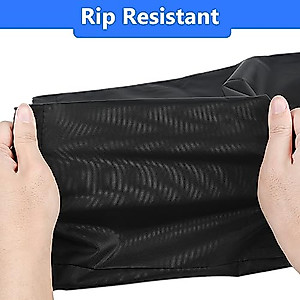 vchin Griddle Cover for Blackstone 28", 600D Heavy Duty Waterproof Polyester Cover for Blackstone 28 Inch Griddle Cooking Station, Black