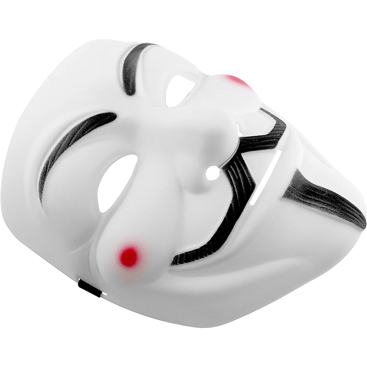 Udekit Hacker Mask V for Vendetta Mask for Kids Women Men Halloween Cosplay Costume