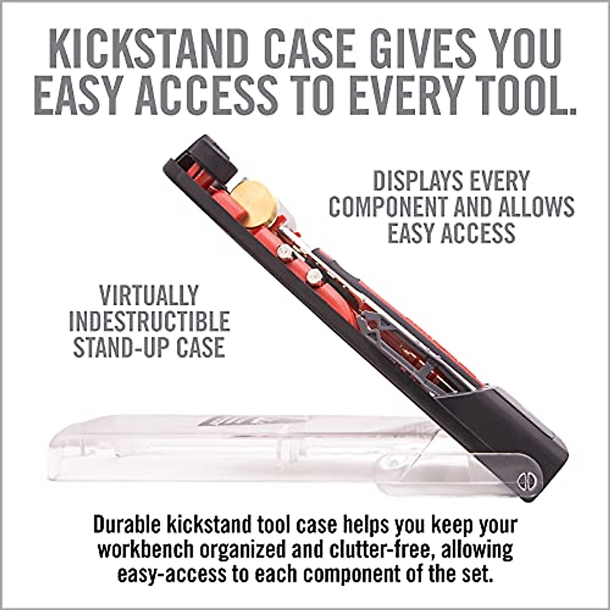 Real Avid ACCU PUNCH HAMMER AND MSR PIN PUNCH SET, Red, Non Marring Punch Pin Starter US