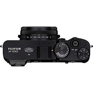 Fujifilm X100V Digital Camera Bundle Includes: SanDisk 64GB Extreme PRO SDXC Memory Card + Spare Fujifilm Battery + More (6 Items) (Black)