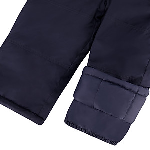 London Fog Baby Boys' Two-Piece Ski Jacket and Snowbib Snowsuit Set, Bright Green, 24 Months