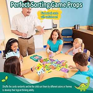 Kids Flash Cards with 234 Sight Words, Preschool Learning Toys for 2-5 Year Old Boys Girls, Educational Toy for Speech Therapy