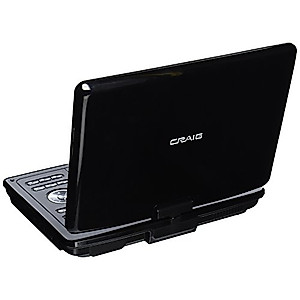 Craig Electronics CTFT713 9-Inch TFT Swivel Screen Portable DVD/CD Player with Remote Control