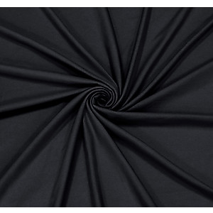 Mejoroom Full Size Sheets - 1800TC Luxury Full Sheets with 16 Inch Deep Pocket - Premium Bedding Collection - Extra Soft, Breathable, Wrinkle, Fade & Stain Resistant - 4 Piece (Full,Black)