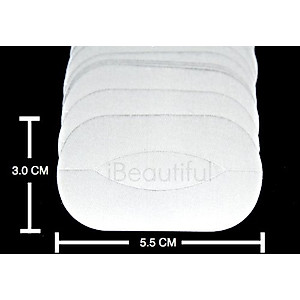 50 Pairs- Eyelash Extension Silk & Lint Free Under Eye Pad Stickers By Eye Beautiful