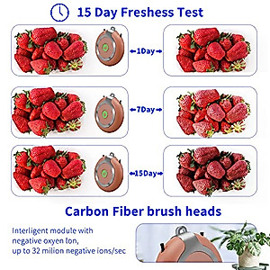 OVICISK Necklace Air Purifier, Personal Air Purifier, USB Rechargeable Travel Size Air Purifier, Portable Wearable Air Purifier for Home, Kids, Adults, Office, Smell-Brown