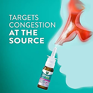 Vicks Sinex Severe Nasal Spray with Moisturizing Ultra Fine Mist, Decongestant for Stuffy Nose Relief from Cold, Allergy, Sinus Pressure - 265 Sprays