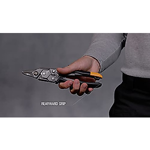 ToughBuilt - Bulldog Cut Aviation Snips - One Handed Lock Operation - (TB-H4-60-B)