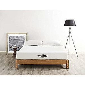 Modway Aveline Gel Infused Memory Mattress with CertiPUR-US Certified Foam, Queen, White