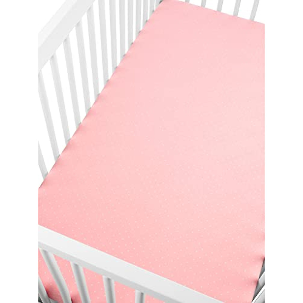 Simple Joys by Carter's Unisex Kids' Cotton Crib Sheets Baby Costume, Pack of 2, Strawberry/Dots, One Size