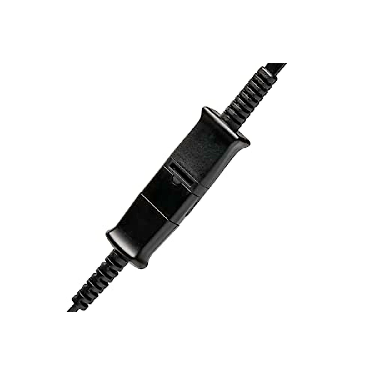 TruVoice USB-A to QD Adapter Cable Compatible with Any Plantronics Wired Headset with a QD and Includes Volume Control and Mute Functionality (Connects Headset to PC, Laptop and Softphones)