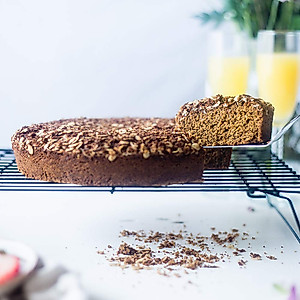 Kingrol 2 Pack 3-Tier Stackable Cooling Rack, Non-stick Wire Cake Rack for Pies, Cookies, Pastries