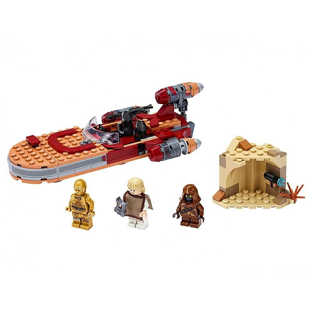 LEGO Star Wars: A New Hope Luke Skywalker's Landspeeder 75271 Building Kit, Collectible Star Wars Set (236 Pieces)