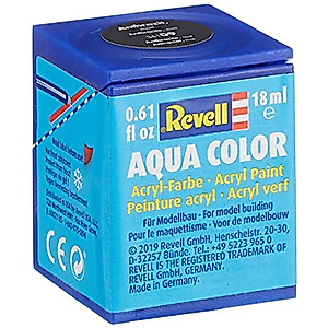 Revell 18ml Aqua Color Acrylic Paint (Anthracitegrey Mat Finish)