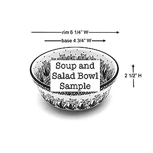 Polish Pottery Bowl - Salad - Unikat Signature - U803