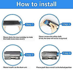 LCL Compatible Toner Cartridge Replacement for OKI B431 MB461 MB471 44574901 10000 Pages B431D B431DN MB491 MB471W (1-Pack Black) Not Compatible for B411 B411D B411DN